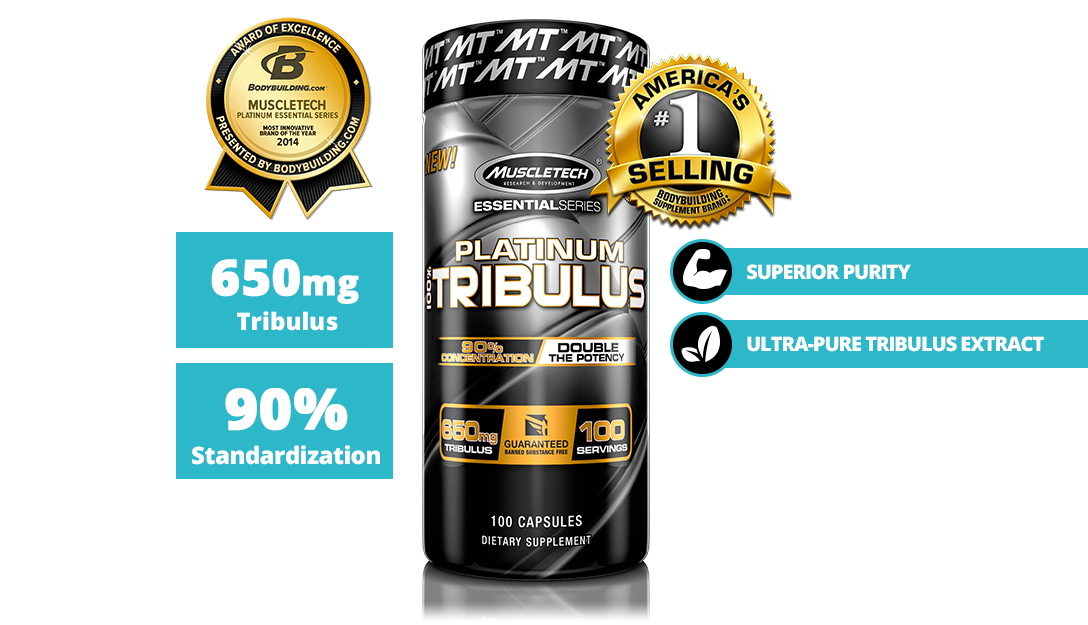 Muscletech PLATINUM 100% TRIBULUS | Muscle Factory